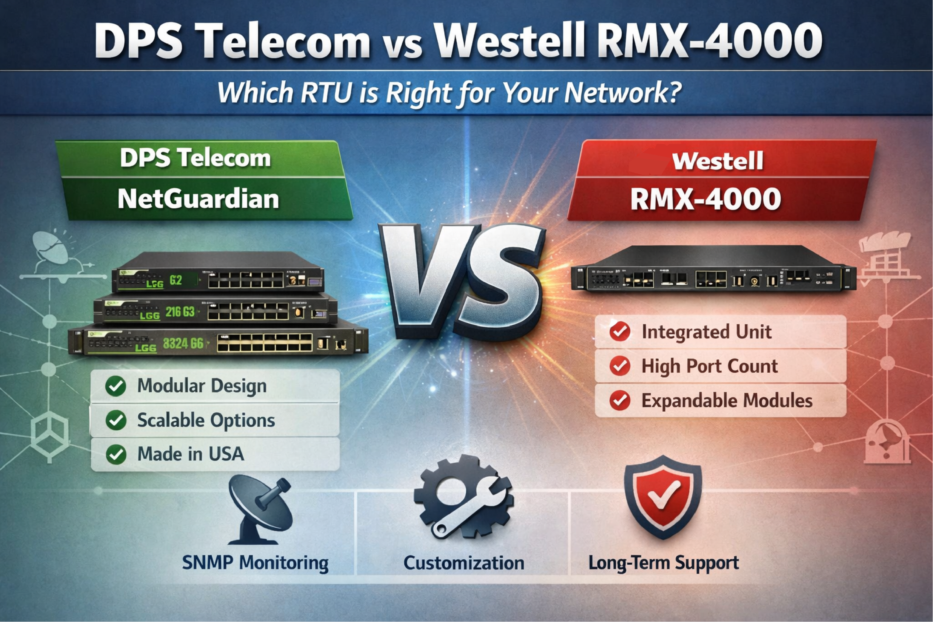 DPS Telecom vs Westell RMX-4000: RTU Comparison (2026)
