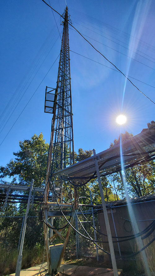 Police Radio Tower Sites - Monitor Underground Propane Tank Levels