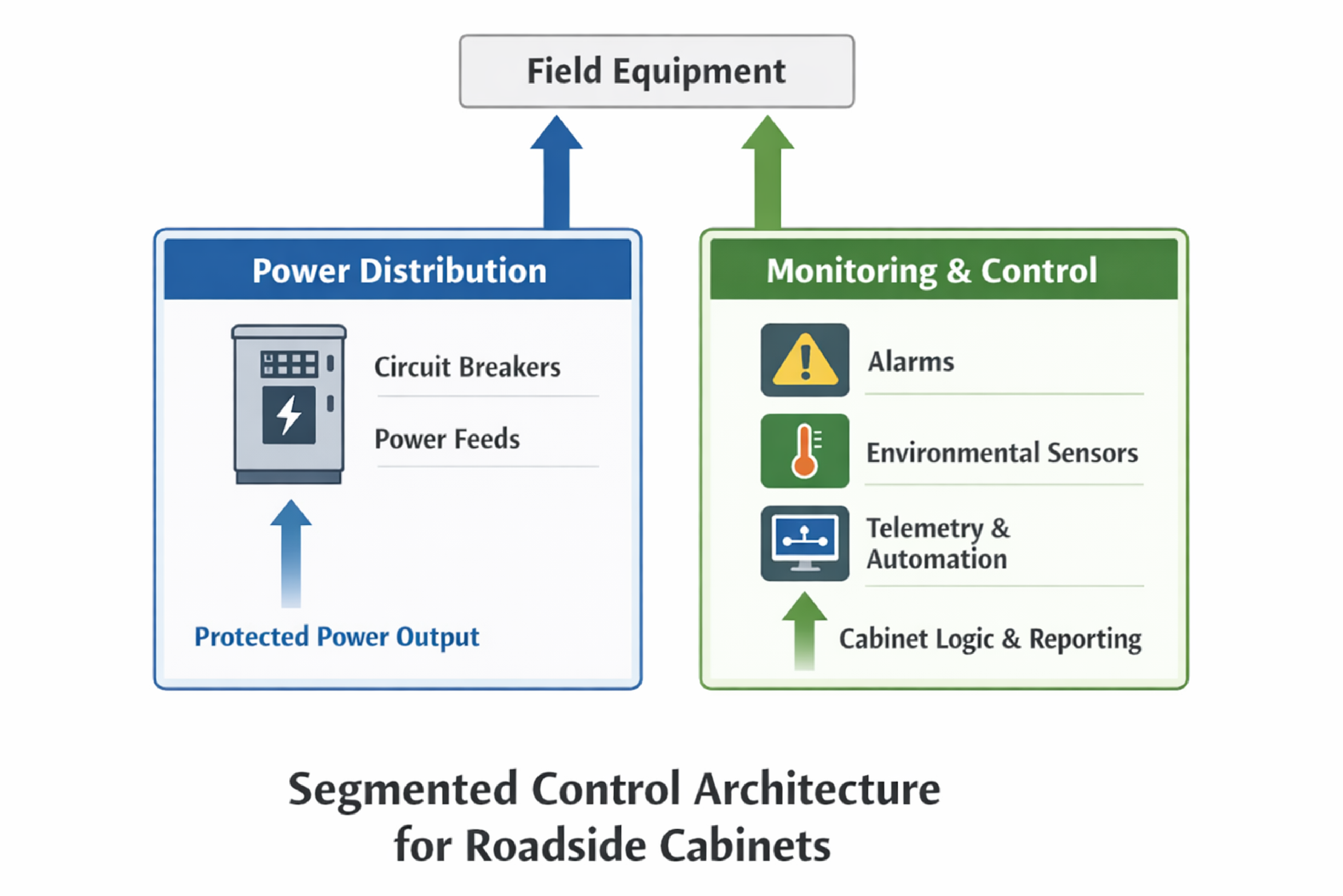 Designing Monitored Roadside Cabinets With Segmented Power And Control