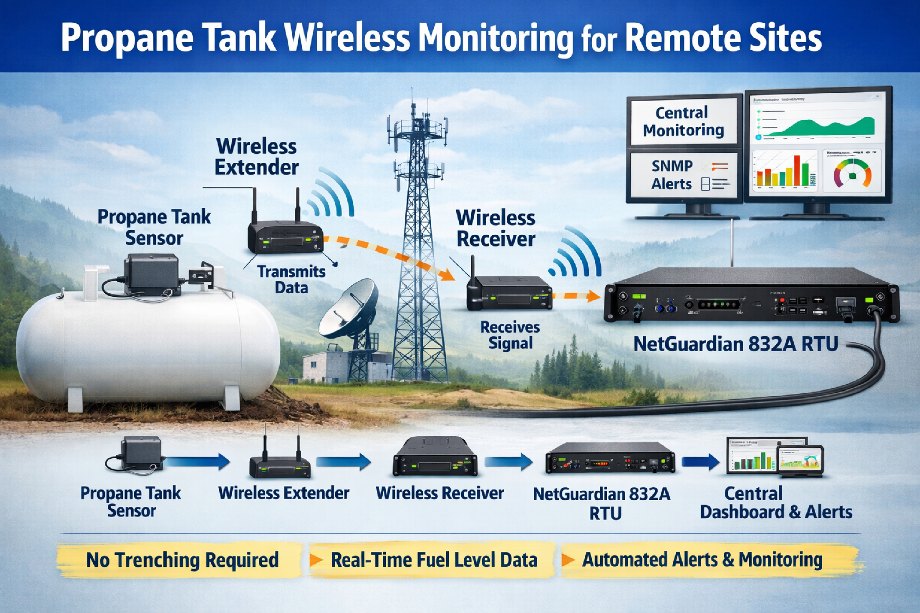 Propane Tank Wireless Monitoring: A Complete Guide for Remote Fuel ...